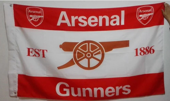 Custom Arsenal Football Club Flag-33 inches X21 inches - flagsshop