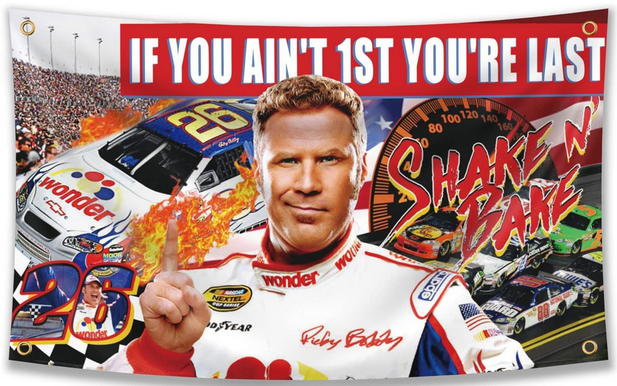 Ricky Bobby First Ricky Bobby Cal Naughton Jr. 2024 If You're Not