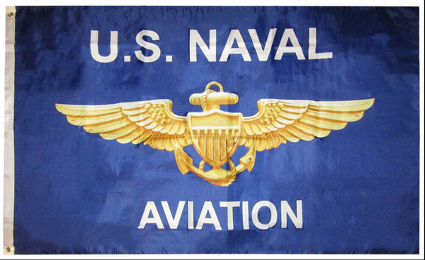 US Navy Aviation Flag-3x5 FT U.S. Naval Aviation Banner-100% polyester ...