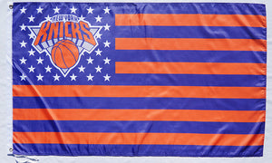 NewYork Knicks Flag-3x5FT Banner-100% polyester - flagsshop