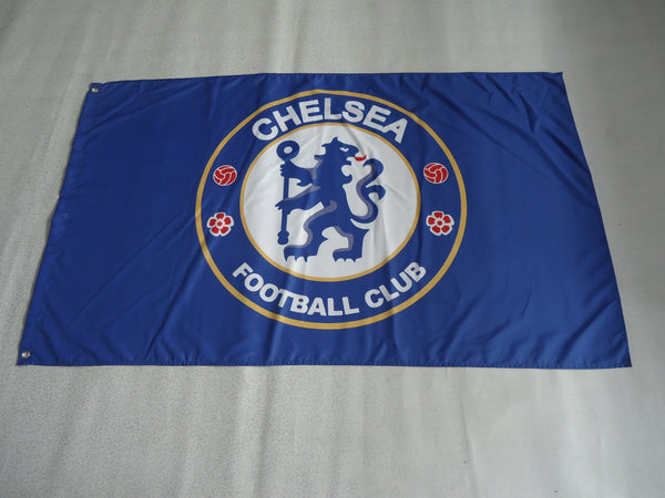 Chelsea FC Flag-3x5ft Banner-100% polyester - flagsshop