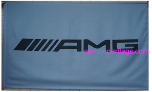 Mercedes Benz Flag-3x5FT Checkered AMG 3M Banner-100% polyester - flagsshop