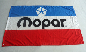 Mopar Flag-3x5ft Checkered Banner-Metal Grommets - flagsshop