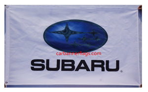 Subaru Flag-Subaru STI Flag-3x5FT WRX Banner-100% polyester - flagsshop