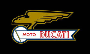 Ducati Flag-3x5 FT-100% polyester Banner-Corse-Ducatic Motorcycles Fla ...