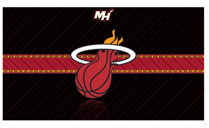 Miami Heat Flag-3x5FT Banner-100% polyester - flagsshop