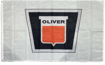 Oliver Tractor Flag — (Keystone Logo) -3x5 FT Banner-100% polyester ...