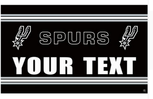 San Antonio Spurs Flag-3x5FT Banner-100% polyester - flagsshop