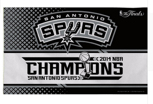 San Antonio Spurs Flag-3x5FT Banner-100% polyester - flagsshop