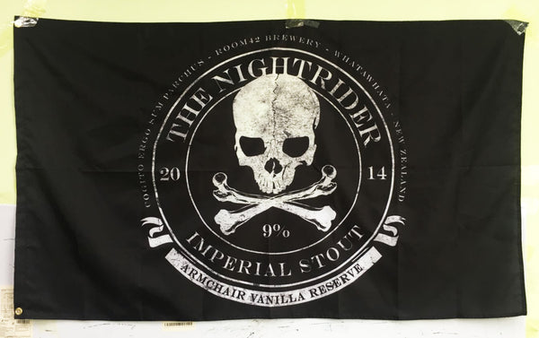 The Nightrider Flag-3x5 FT Imperial Stout Banner-100% polyester - flagsshop