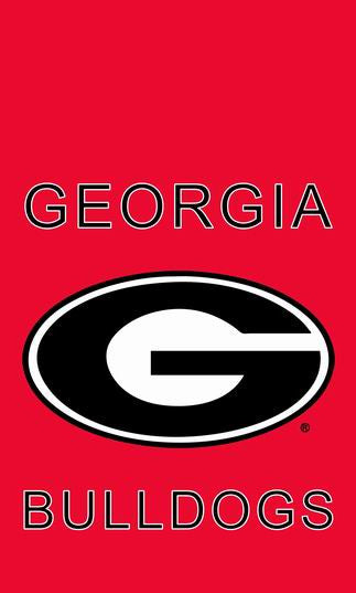 Georgia Bulldogs Flag 3x5ft NCAA University of Georgia Banner 100% pol ...