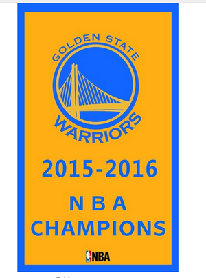Golden State Warriors Flag-3x5FT Banner-100% polyester - flagsshop